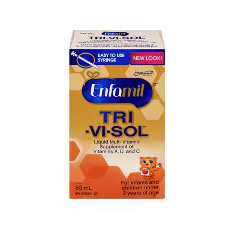 Buy Enfamil, Tri-Vi-Sol Liquid Multi-Vitamin, 50ml for $17.99 ...