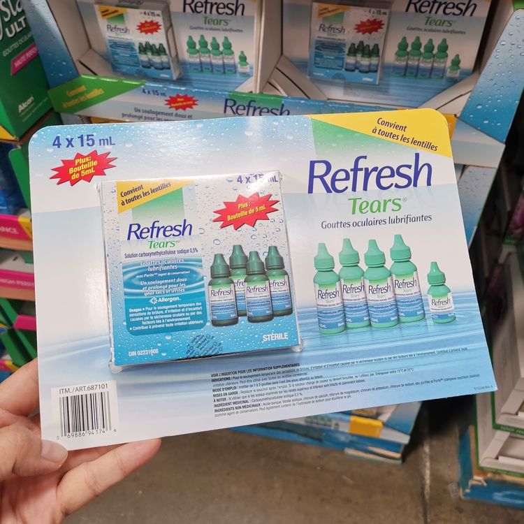 Buy Refresh Tears Lubricant Eye Drops for $24.63 - Lifeplus Natural Health