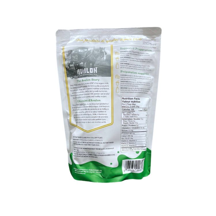 Avalon Dairy, Whole Milk Powder, 500g - Lifeplus Natural Health