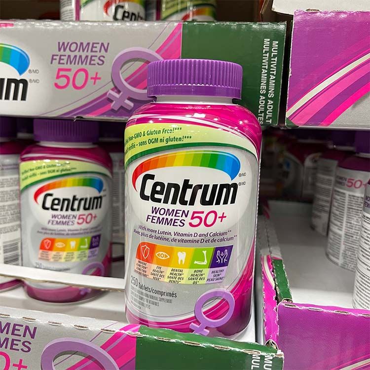 Centrum Women 50+ 250 Tablets - Lifeplus Natural Health