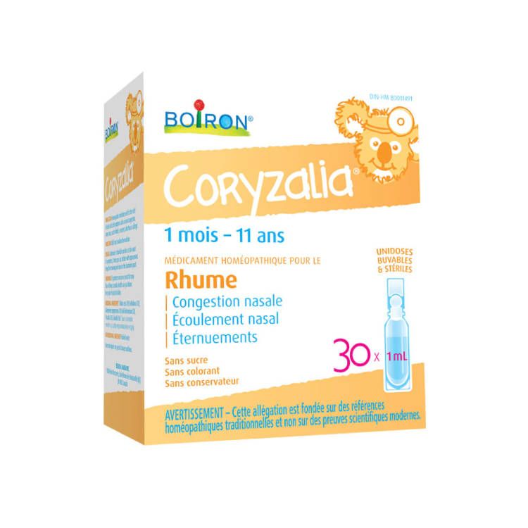 Boiron, Coryzalia 1 month-11 years, 30 Doses - Lifeplus Natural Health