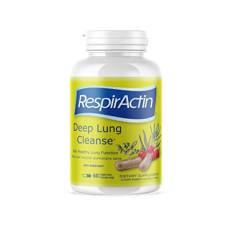 Buy RespirActin, Deep Lung Cleanse, 60 Capsules for $25.99 - Lifeplus ...