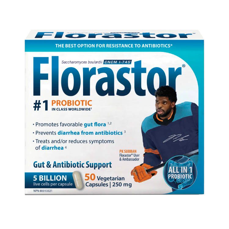 Buy Florastor, Probiotic Vegetarian Capsules, Saccharomyces boulardii ...