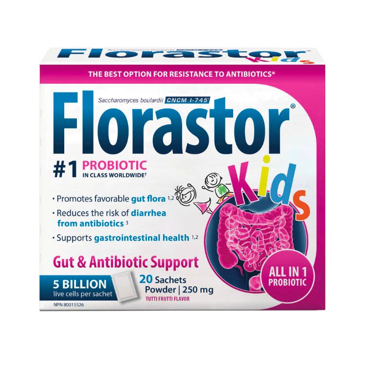 Buy Florastor, Kids Probiotic Vegetarian Sachet, Saccharomyces ...