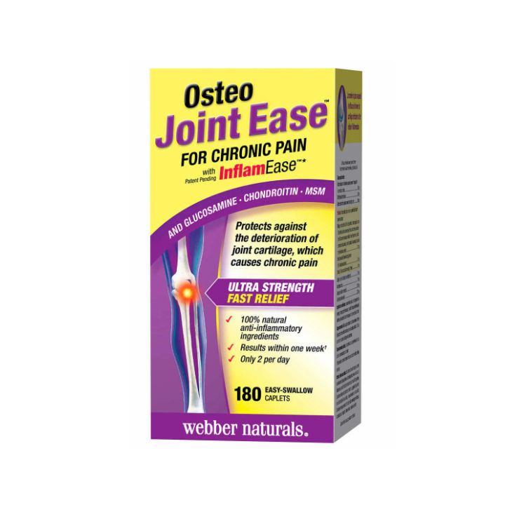 Buy Webber Naturals, Osteo Joint Ease, 180 Tablets for $29.99 ...