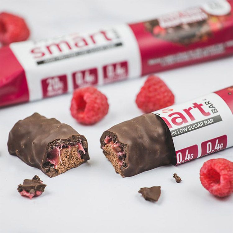 PhD, Smart bar, Dark Choc Raspberry, 64g - Lifeplus Natural Health