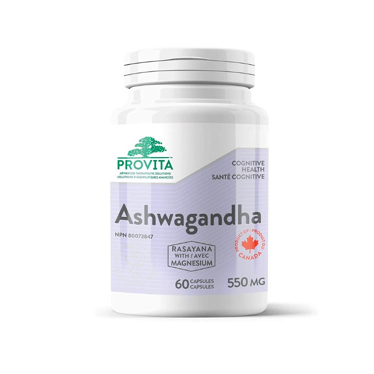 Provita, Ashwagandha Magnesium, 60 VCaps - Lifeplus Natural Health