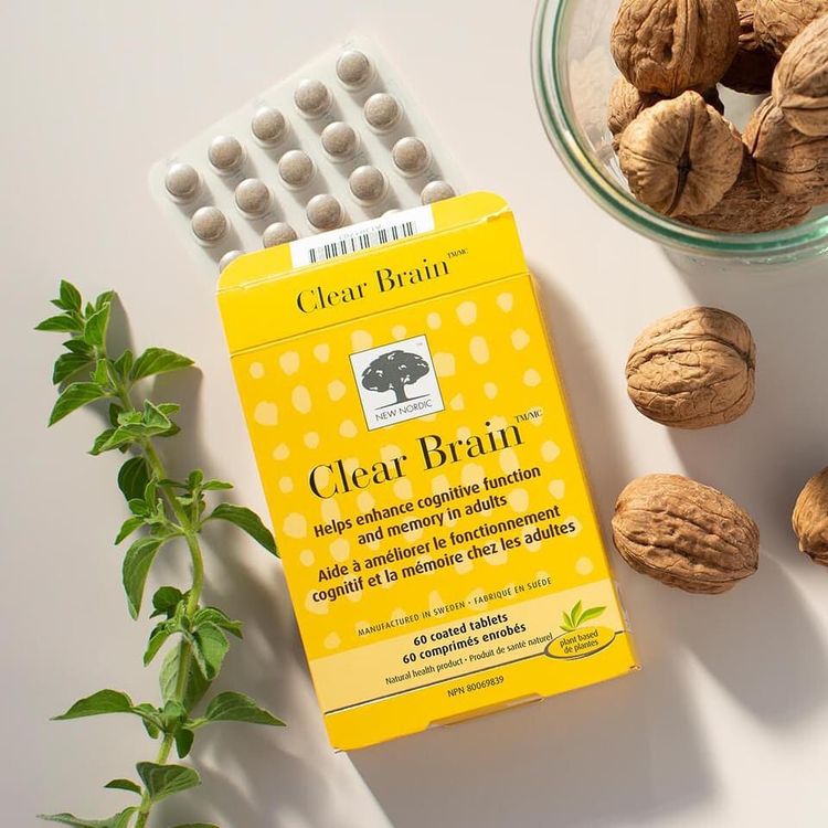 New Nordic, Clear Brain, 60 Tabs - Lifeplus Natural Health