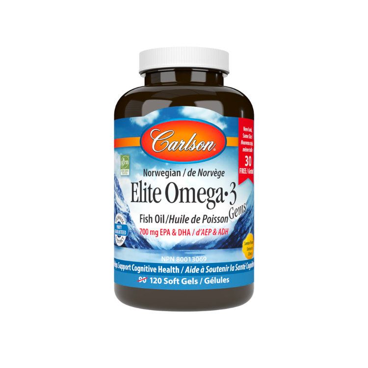 Carlson Laboratories, Elite Omega-3 Gems, 120 Softgels - Lifeplus ...