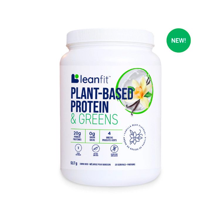 LeanFit, Plant Based Protein & Greens, Vanilla Bean, 517g - Lifeplus ...