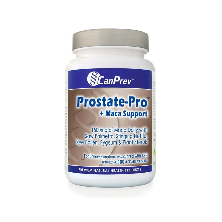 CanPrev, Prostate Pro Maca Support, 100 Capsules - Lifeplus Natural Health