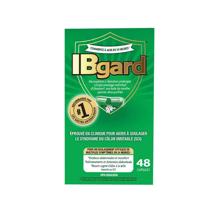 IBGard, Ultra Purified Peppermint Oil 90mg, 48 Capsules - Lifeplus ...