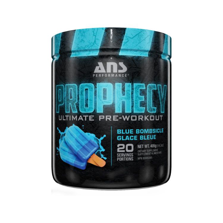 ANS Performance, PROPHECY, Ultimate Pre-Workout, Blue Bombsicle, 410g ...