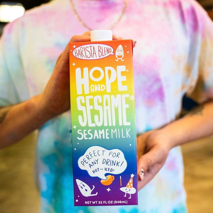 美国Hope and Sesame咖啡大师版芝麻奶 946ml 曾获2022年植物基食品博览会最佳植物饮料奖 - 加拿大生活加健康商城 ...