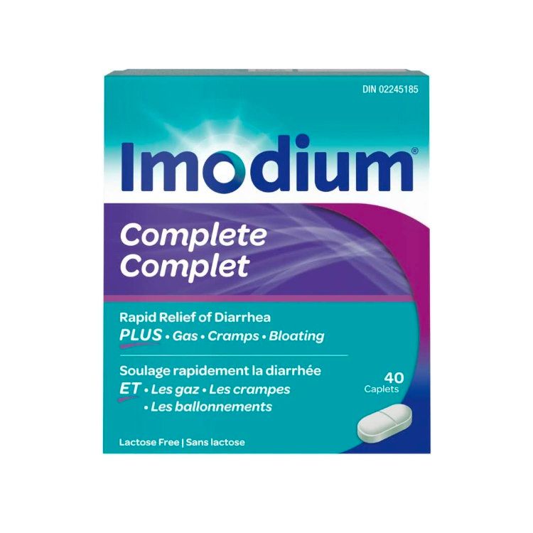 Buy Imodium, Complete, 40 Caplets for $36.49 - Lifeplus Natural Health