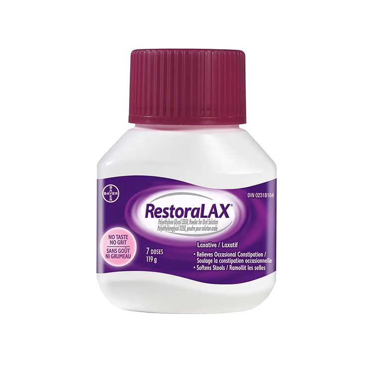 Buy RestoraLAX, Powder Laxative, 119g for $10.99 - Lifeplus Natural Health
