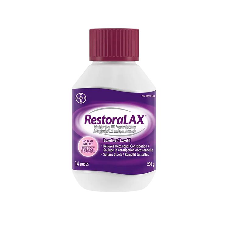 Buy RestoraLAX, Powder Laxative, 238g for $17.99 - Lifeplus Natural Health