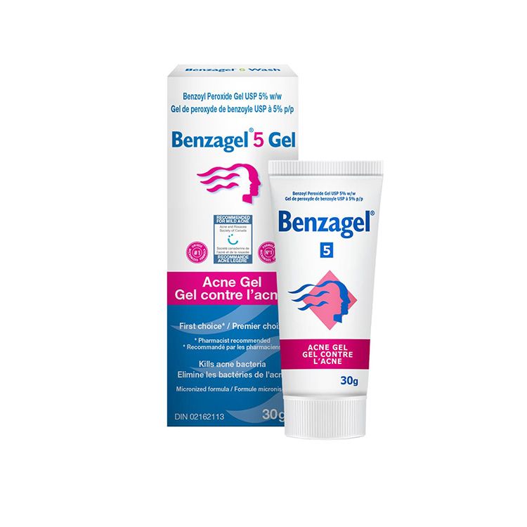 Buy Benzagel, Acne Gel 5%, 30g for $8.99 - Lifeplus Natural Health