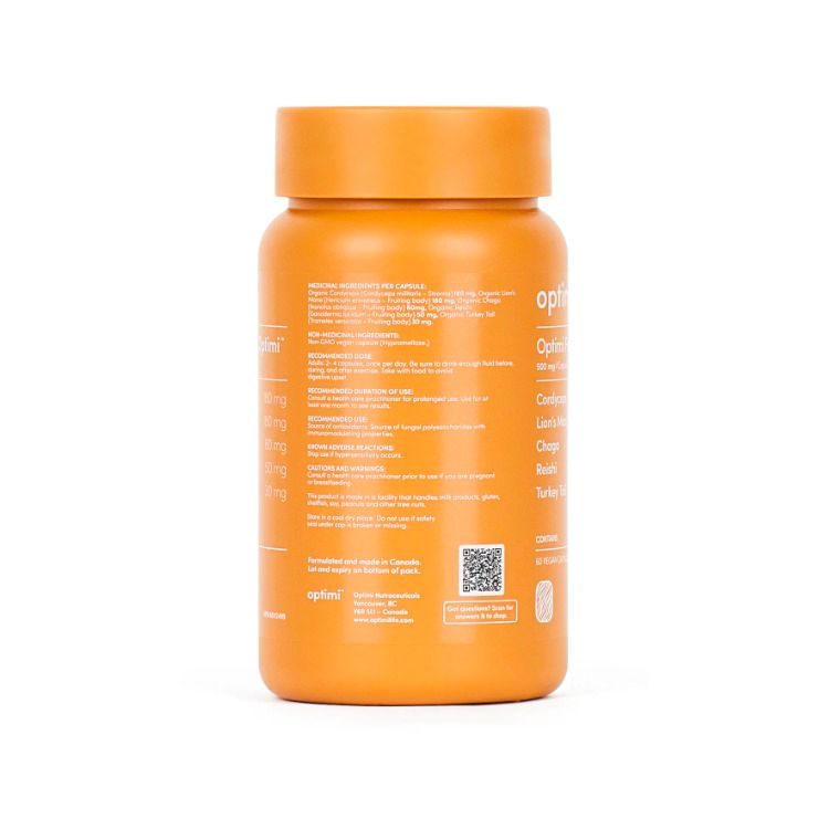 Buy Optimi, Formulation, Organic Multi Mushroom, 500mg, 60Vcaps for $31 ...