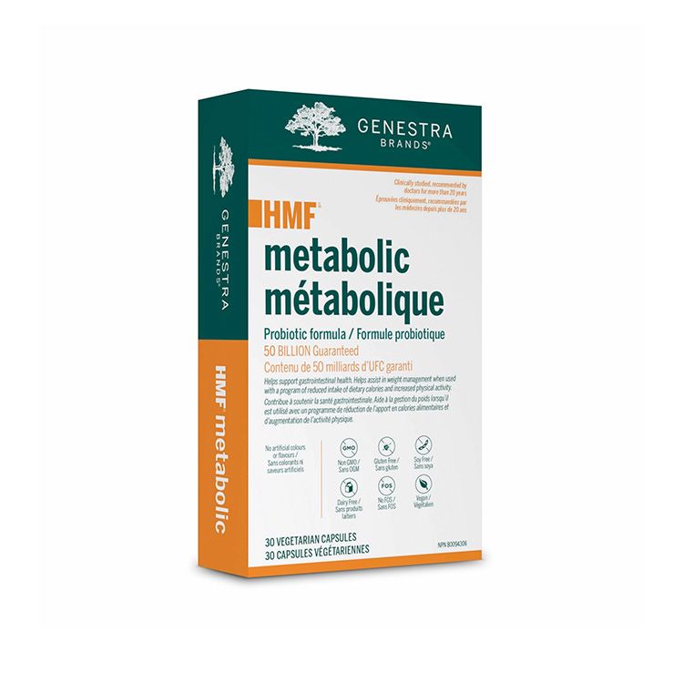 Buy Genestra, HMF Metabolic Probiotic, 30 Capsules for $76.50 ...