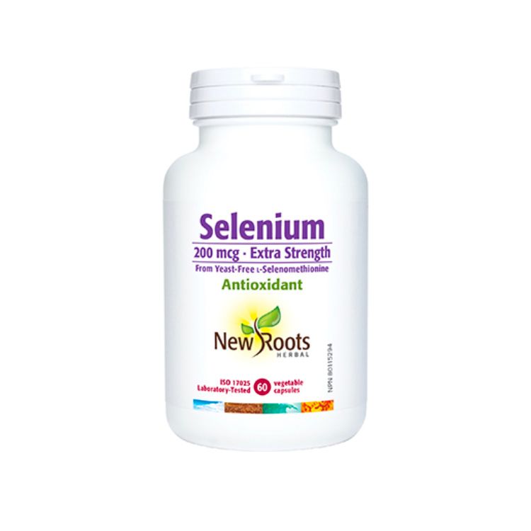 Buy New Roots, Selenium, From Yeast-Free L-Selenomethionine, 200mcg, 60 ...