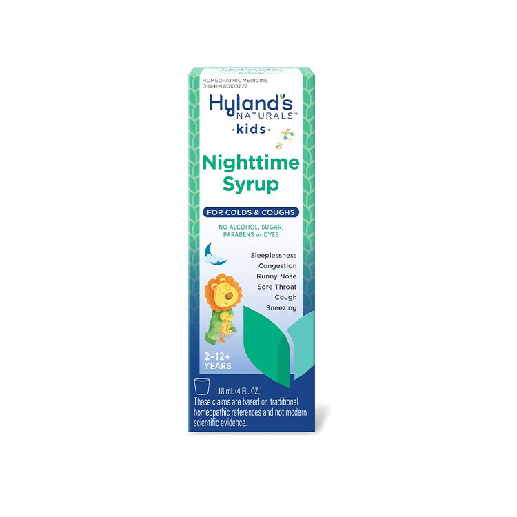 Buy Hyland's Naturals, Kids Nighttime Syrup for Colds & Coughs 2-12 ...