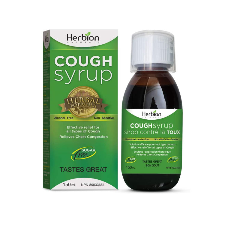 Herbion Naturals, All Natural Cough Syrup, 150ml - Lifeplus Natural Health