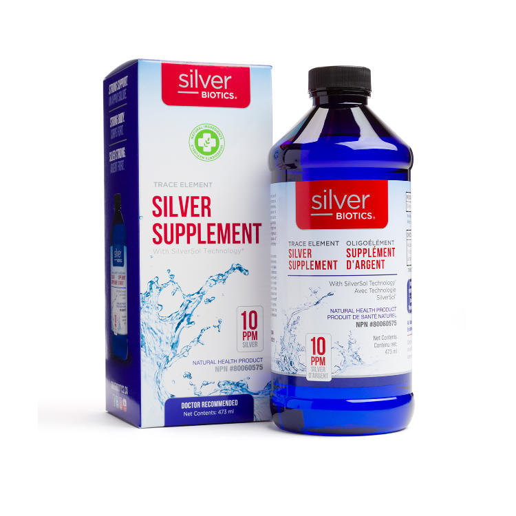 Buy Silver Biotics, Silver Supplement, 10ppm, 473ml for $47.49 ...