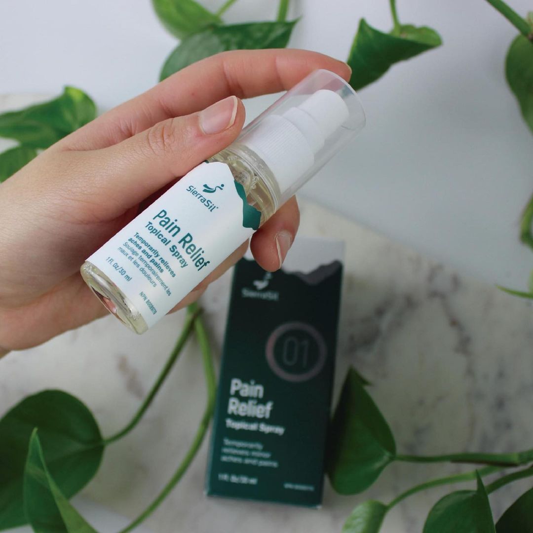 SierraSil, Pain Relief Topical Spray, 30ml | Lifeplus Natural Health
