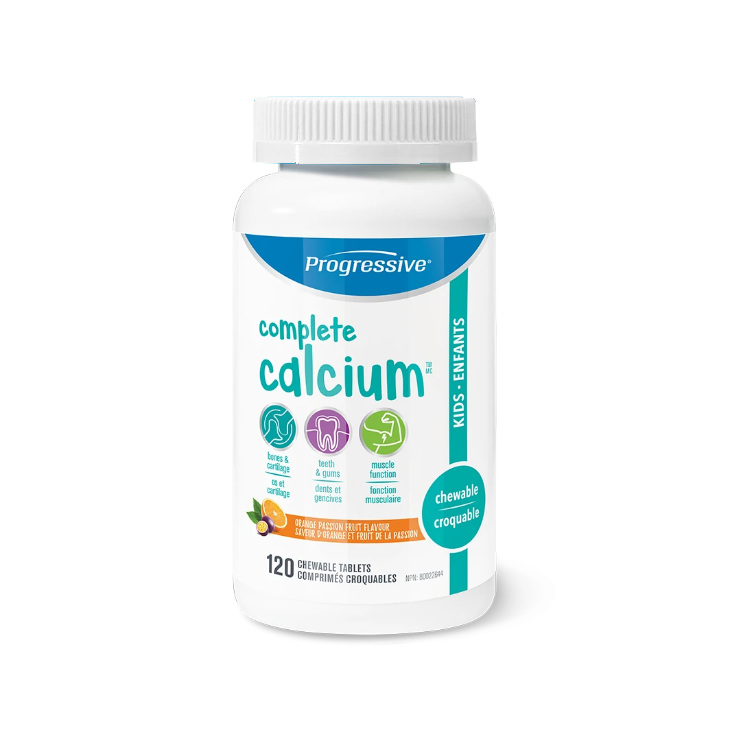 Buy Progressive, Complete Calcium For Kids, 120 Chewable Tablets for ...