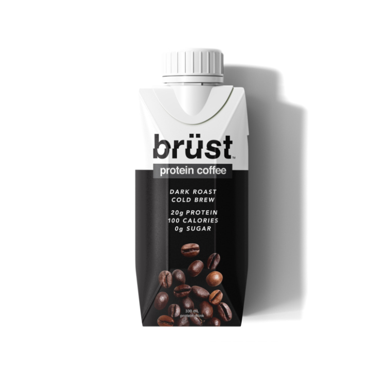 Buy Brust, Protein Coffee, Dark Roast, 330ml for $3.99 - Lifeplus ...