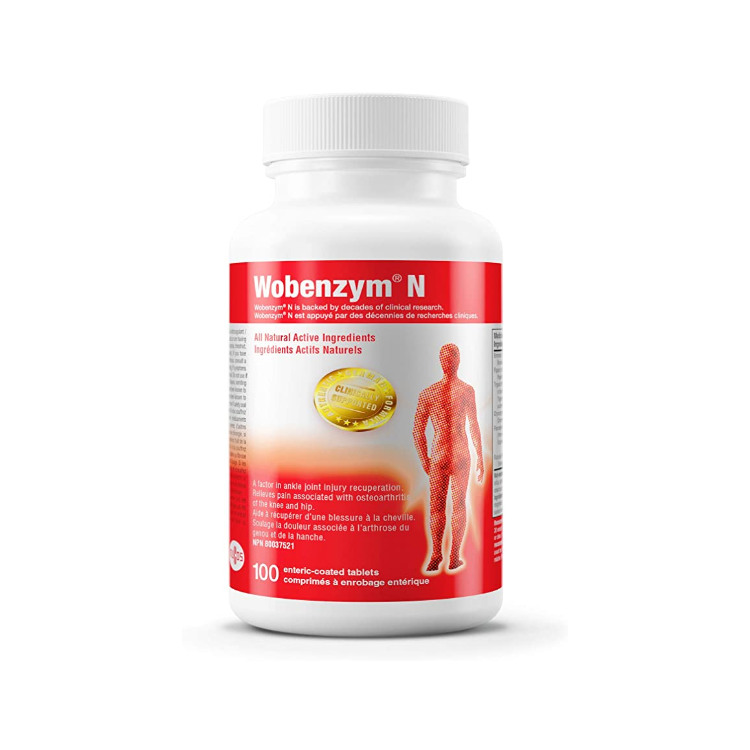 Wobenzym, Wobenzym N, 100 Tablets - Lifeplus Natural Health