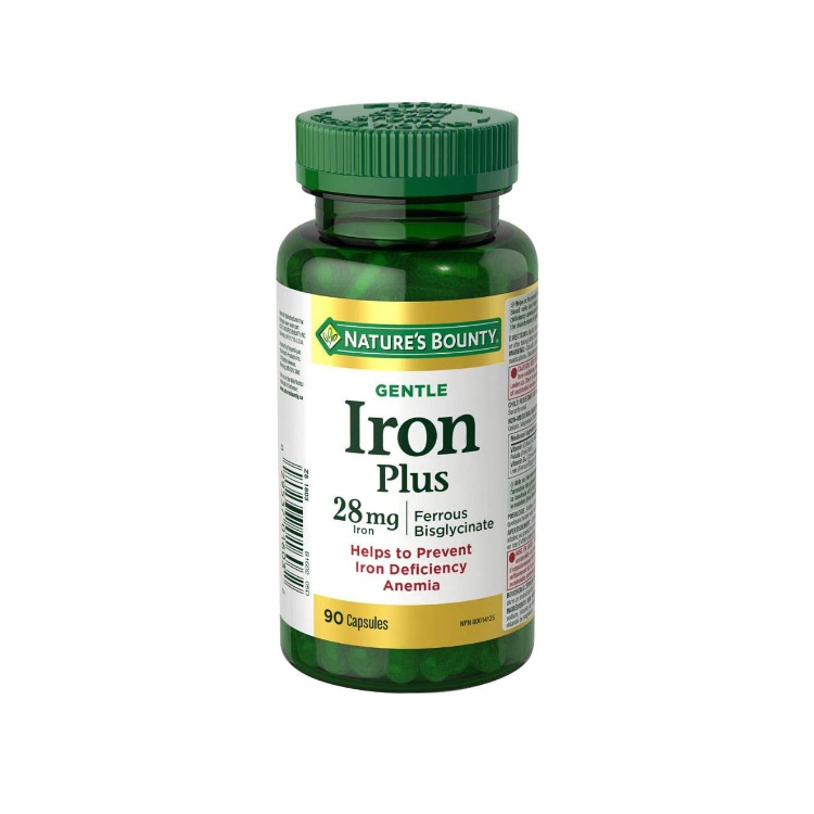 Buy Nature's Bounty, Gentle Iron Plus, 28mg, 90 Capsules for $10.99 - Lifeplus Natural Health