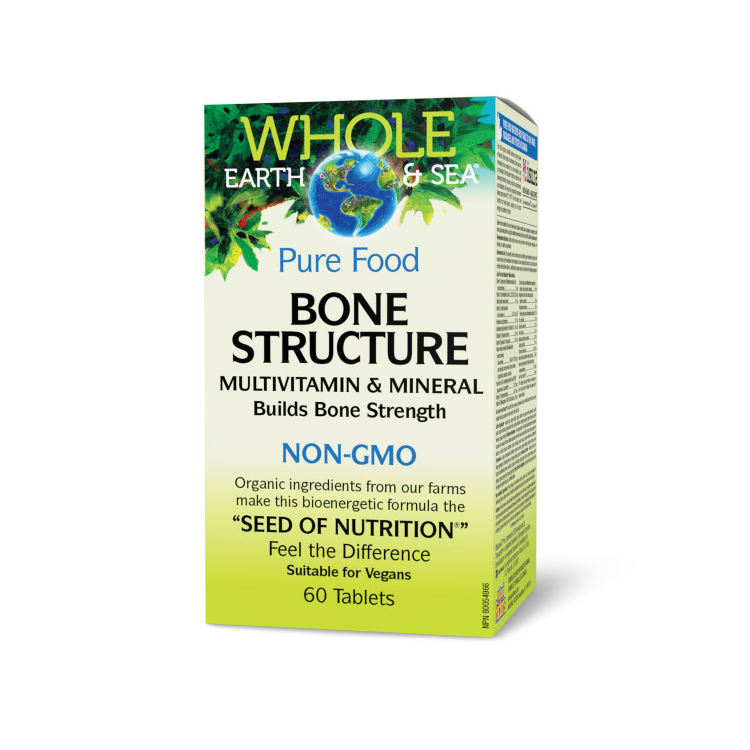 Buy Whole Earth & Sea, Bone Structure, Multivitamin & Mineral, 60 ...