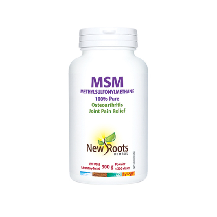 Buy New Roots, MSM Powder, 300g for $14.19 - Lifeplus Natural Health